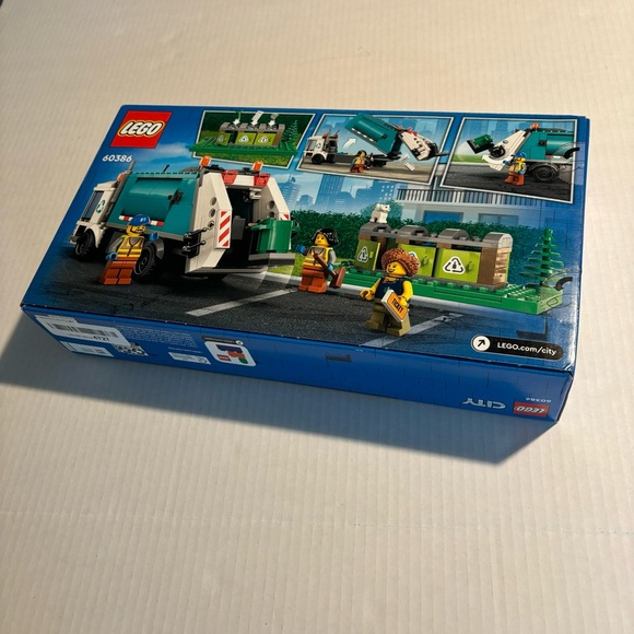 Lego | Toys | Lego City Recycling Truck 6386 Toy Vehicle Set With 3 ...